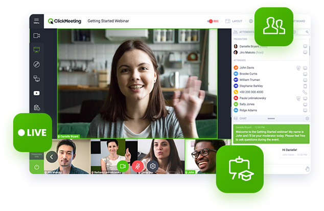 Video Conferencing & Web Conferencing Software | ClickMeeting